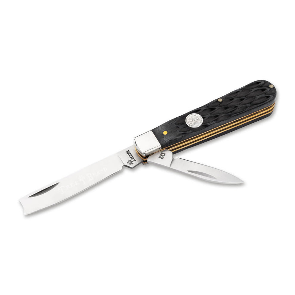Boker Jigged Black Bone TS 2.0 Razor Jack Knife at Swiss Knife Shop