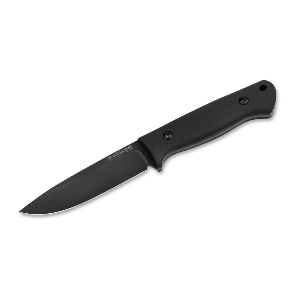 Boker DBK Bushfriend 2000 All Black Fixed Blade Outdoor Knife – Swiss ...