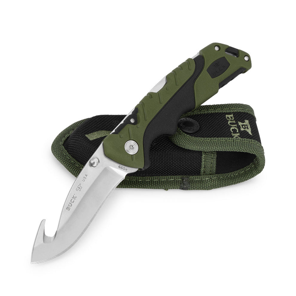 Buck 660 Pursuit Large Guthook Folding Hunting Knife at Swiss Knife Shop