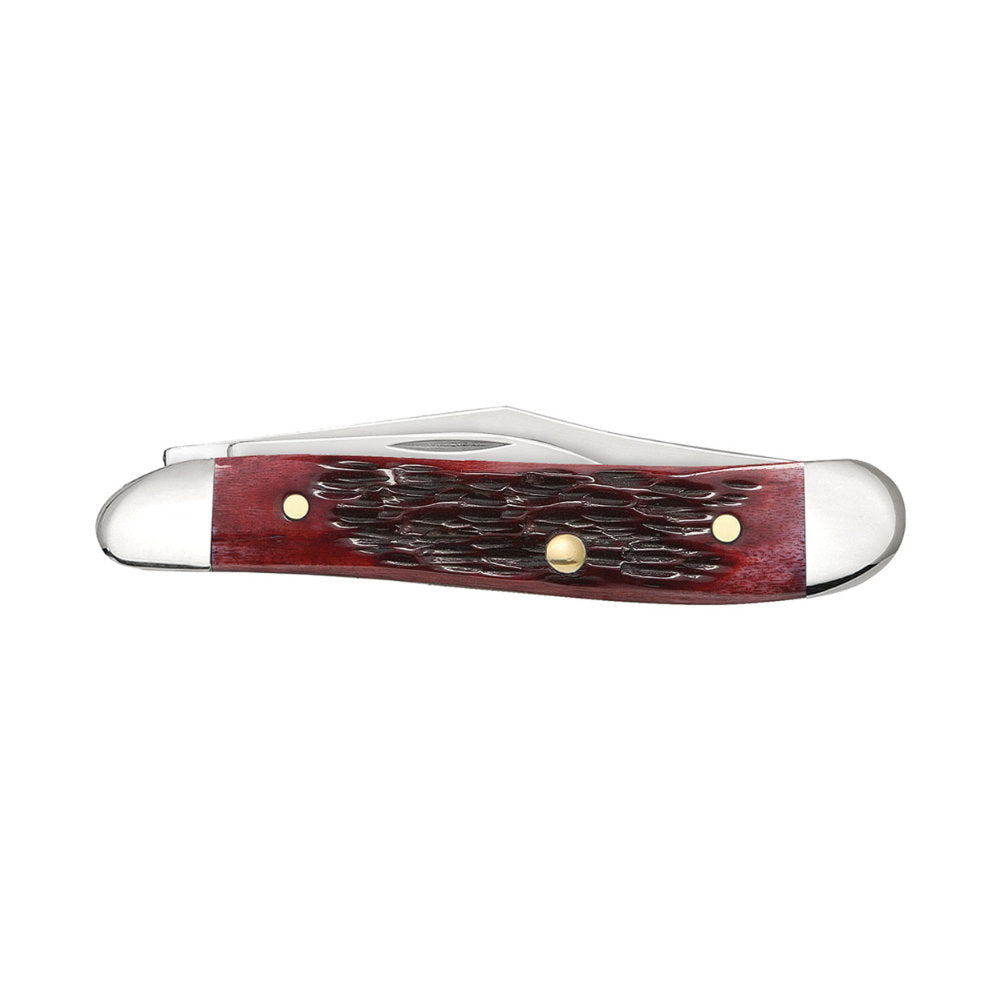 Peanut My First Case Old Red Bone Pocket Knife at Swiss Knife Shop