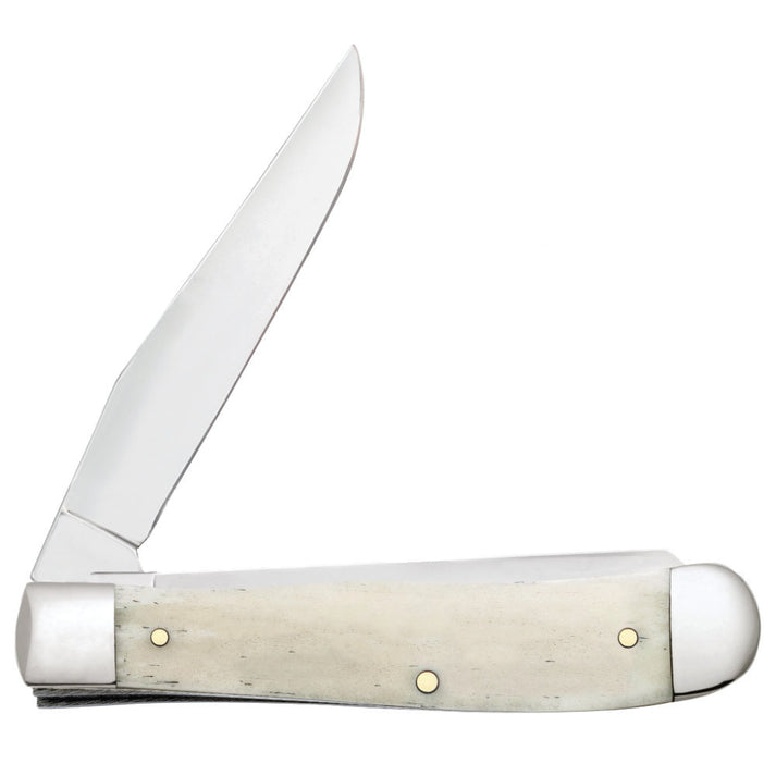 Case US Navy Trapper Natural Bone Pocket Knife – Swiss Knife Shop