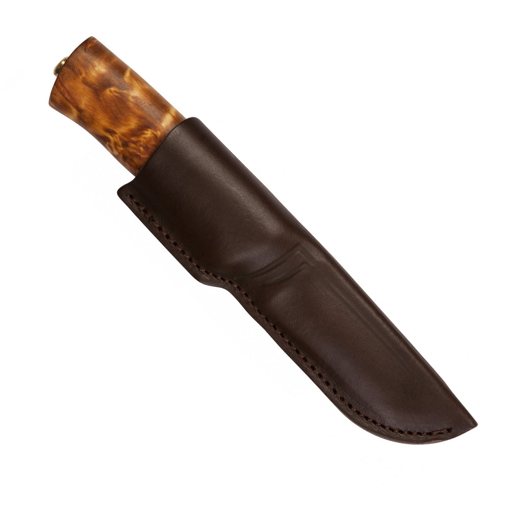Helle Eggen H3LS Outdoor Knife with Leather Sheath at Swiss Knife Shop
