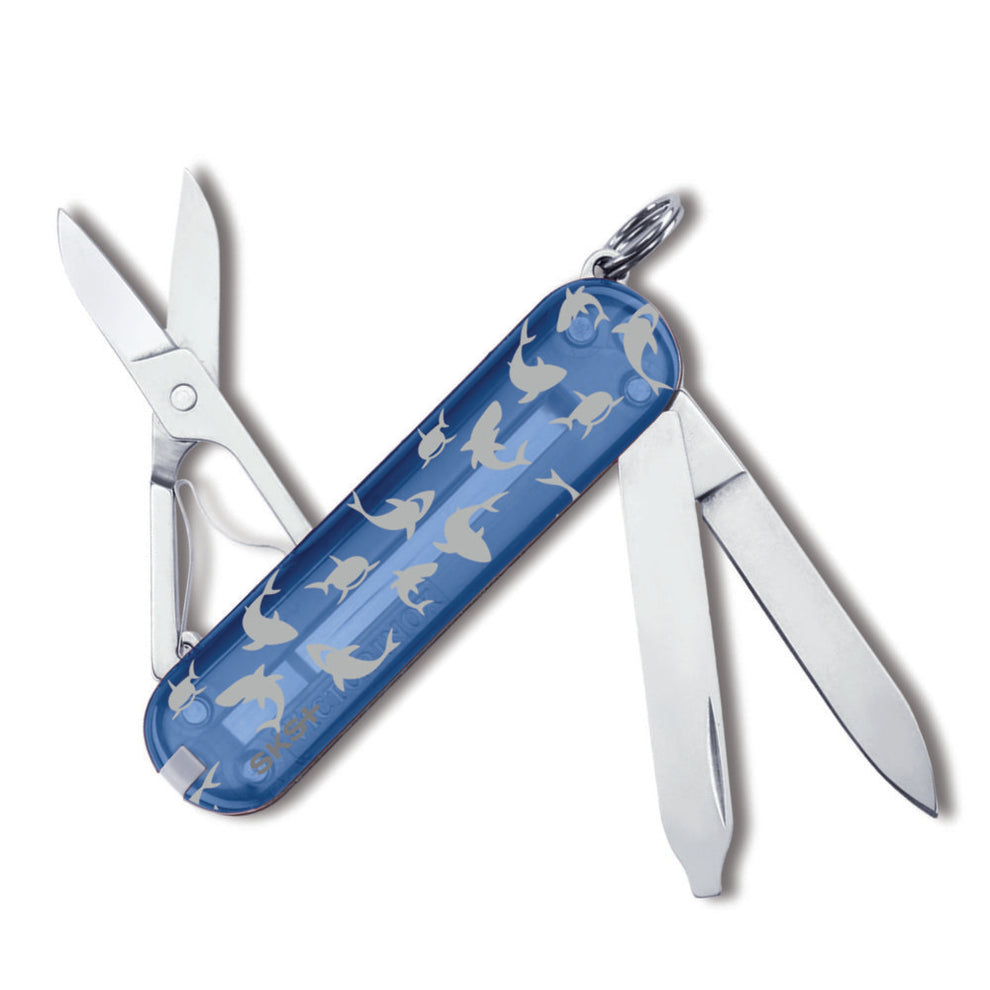 Victorinox Sharks in the Water Classic SD Designer Swiss Army Knife at ...