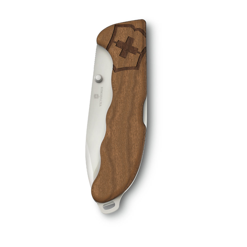 Victorinox Swiss Walnut Hunter Pro Lockblade Swiss Army Knife with ...